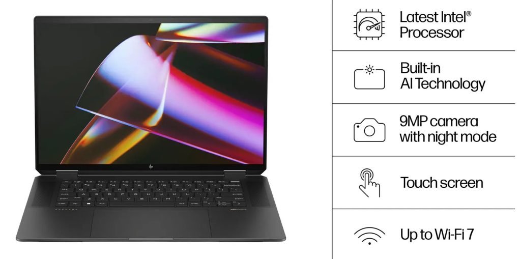 HP Spectre 14 and 16 inchs x360 laptops with Intel Core Ultra 7, RTX ...