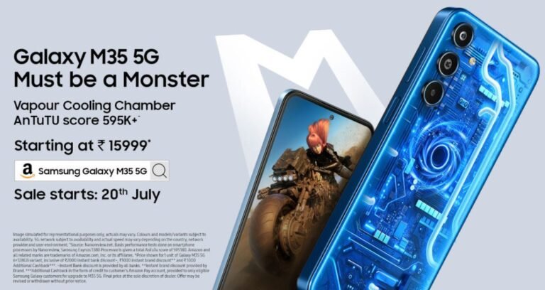 Samsung Galaxy M35 5G with 6.6″ FHD+ 120Hz AMOLED display launched in ...